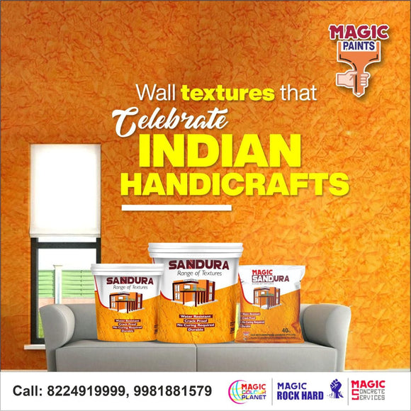 Dholpur Wall Texture | Decorative Textured Wall Paint – Magic Paints